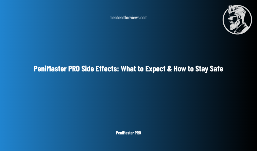 PeniMaster PRO Side Effects: What to Expect & How to Stay Safe