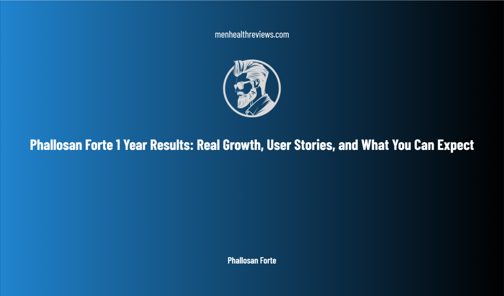 Phallosan Forte 1 Year Results: Real Growth, User Stories, and What You ...