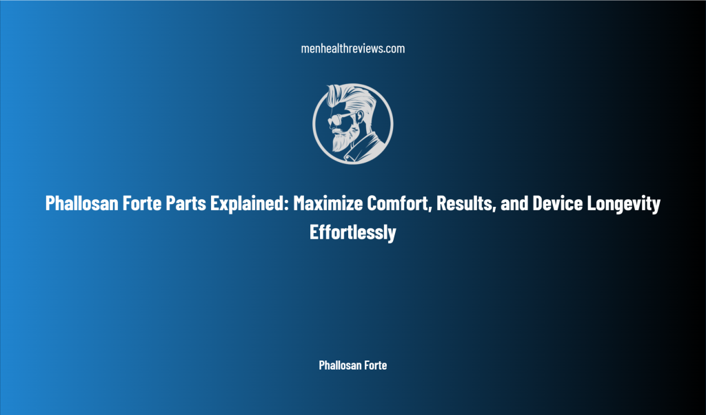 Phallosan Forte Parts Explained: Maximize Comfort, Results, and Device ...