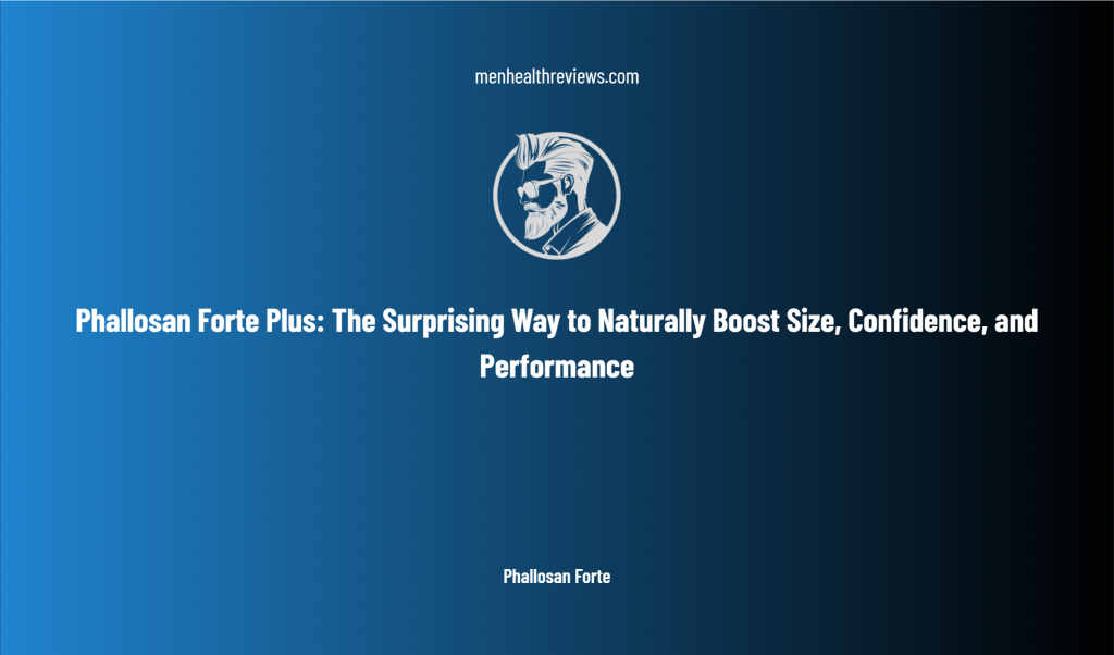 Phallosan Forte Plus: The Surprising Way to Naturally Boost Size ...