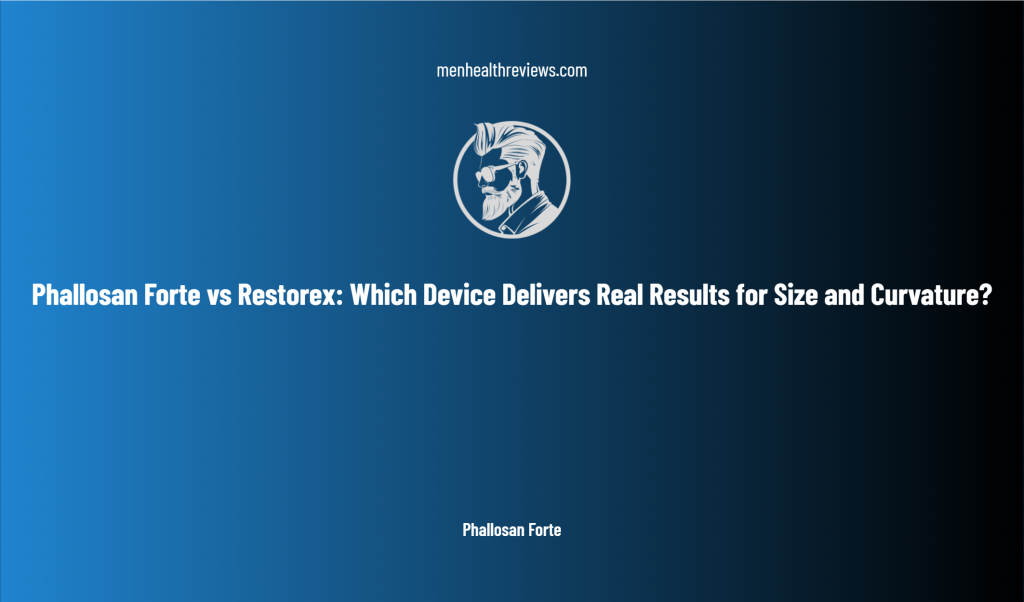 Phallosan Forte vs Restorex: Which Device Delivers Real Results for ...