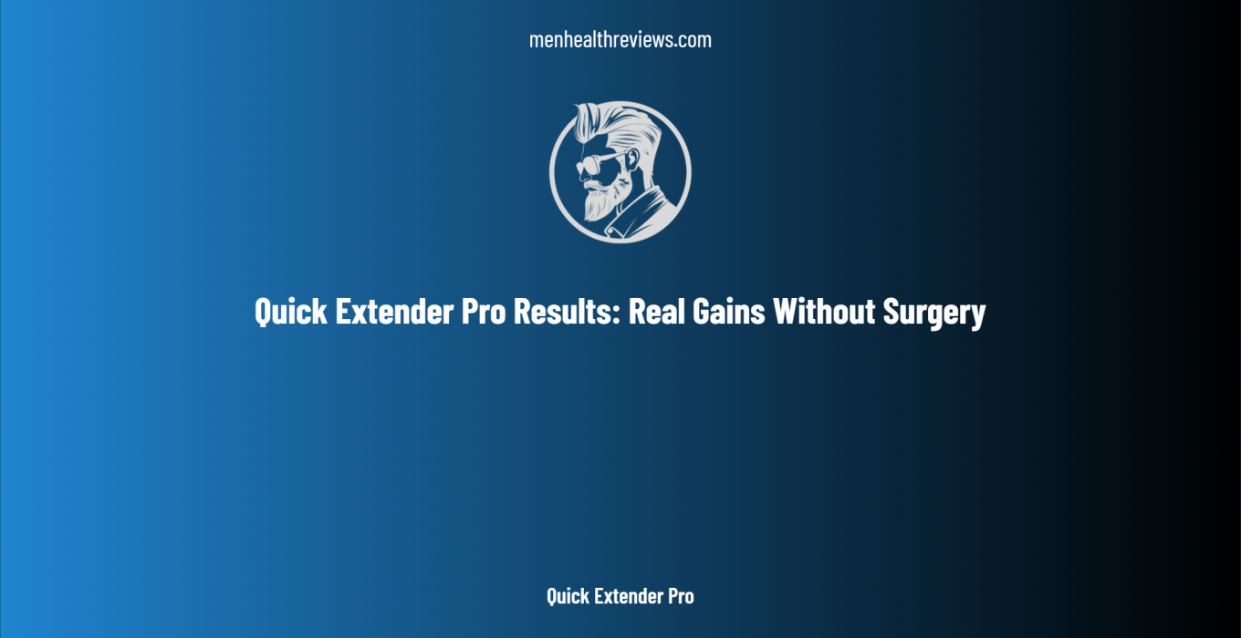 Quick Extender Pro Results: Real Gains Without Surgery